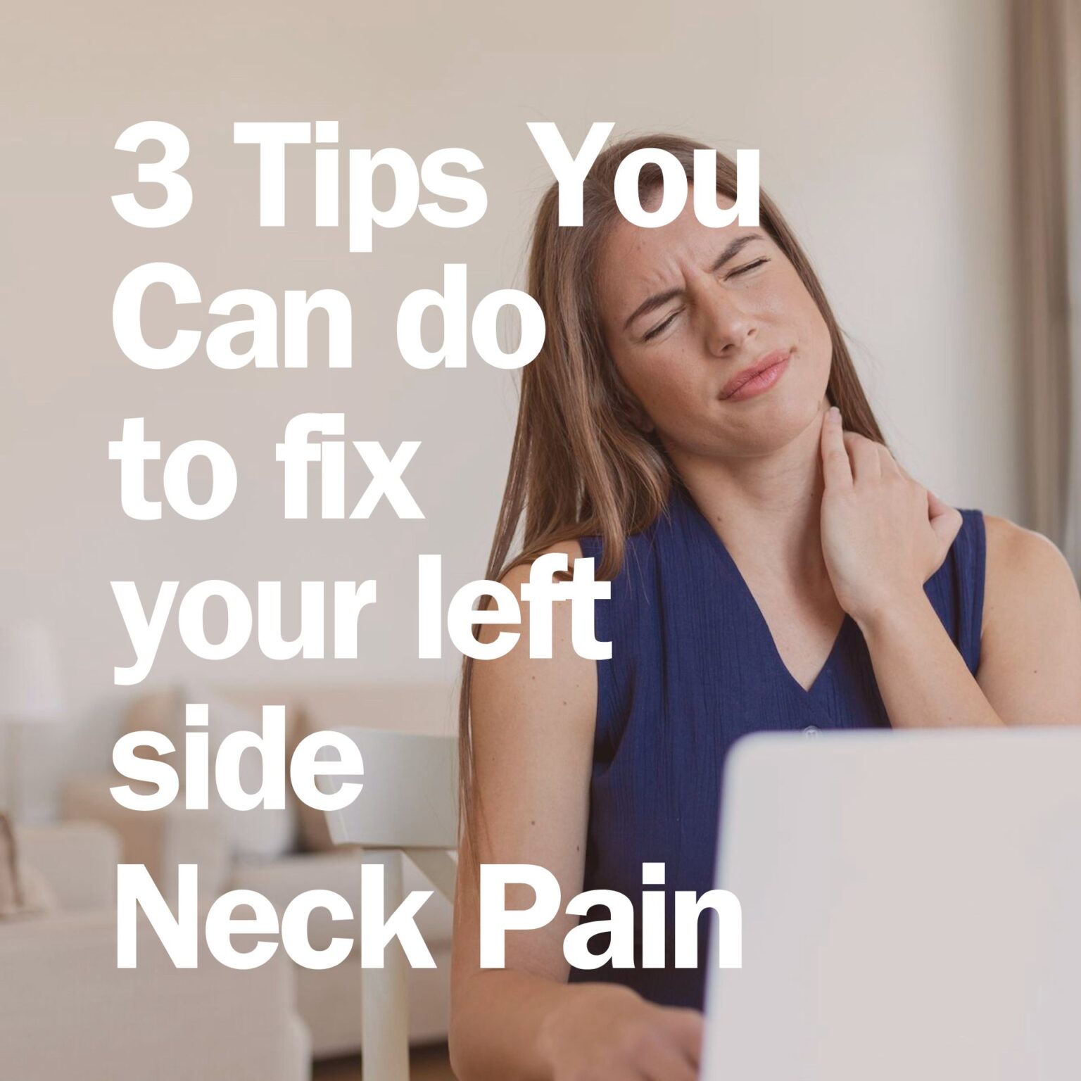 3 Things to help left side neck pain - hariQ acupuncture